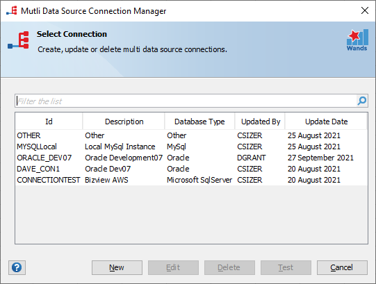 Connection Manager – Wands for SAP