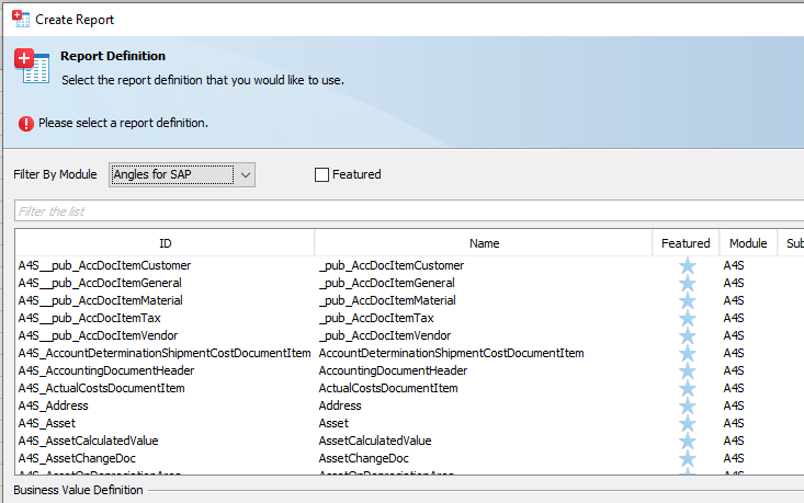 Angles for SAP – Wands for SAP