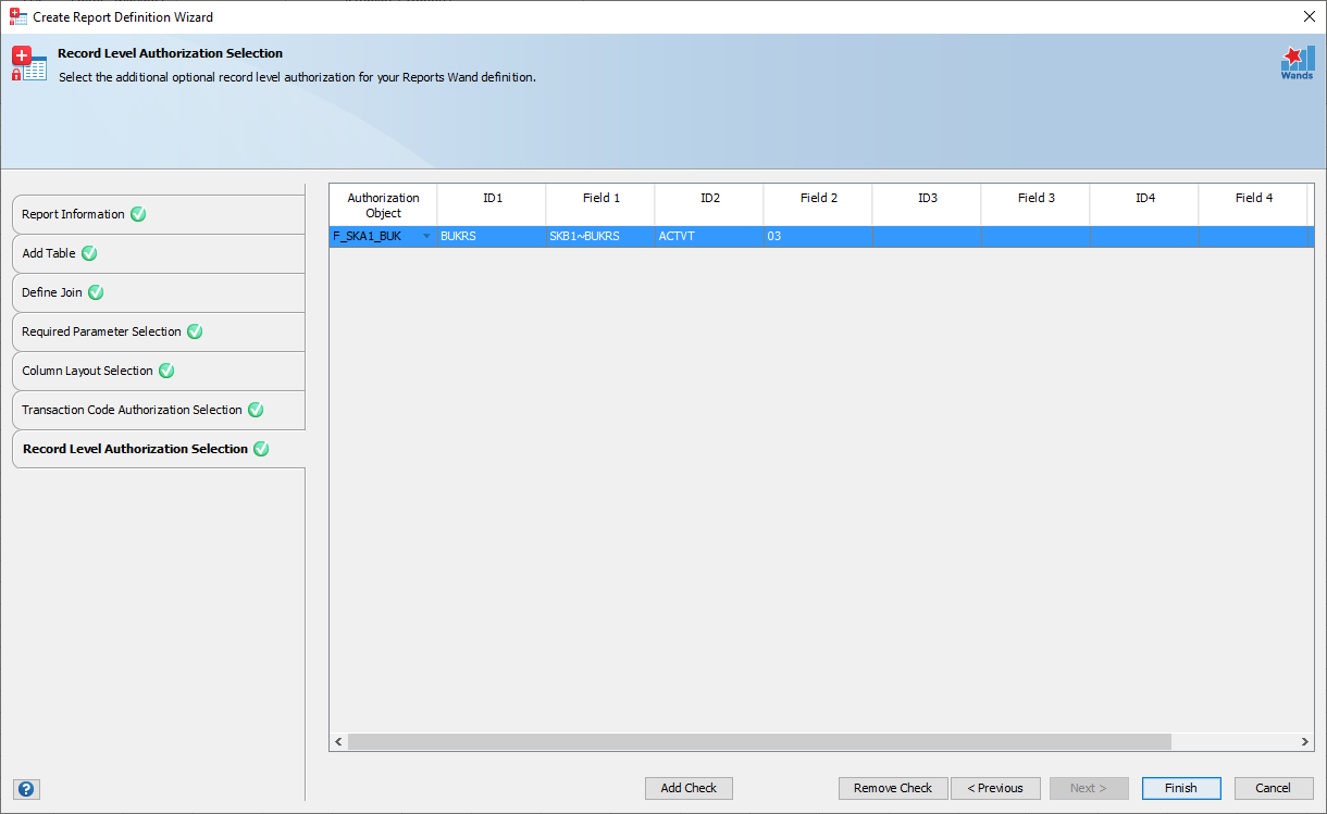 Create – Wands for SAP