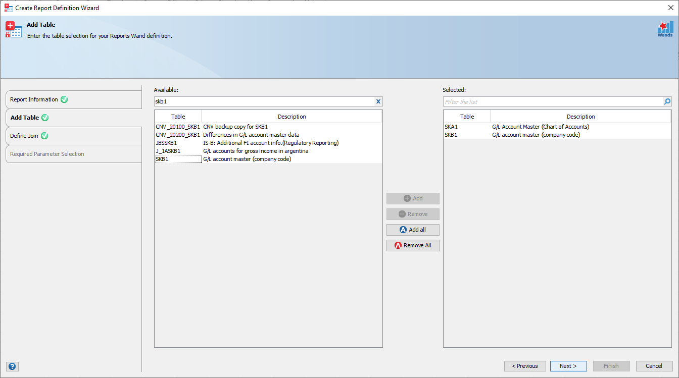 Create – Wands for SAP